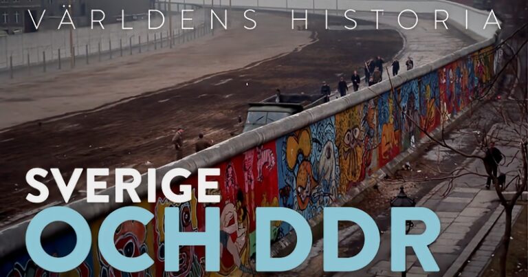 Världens historia: Sverige och DDR - SVT Play - WEBB-TV.nu