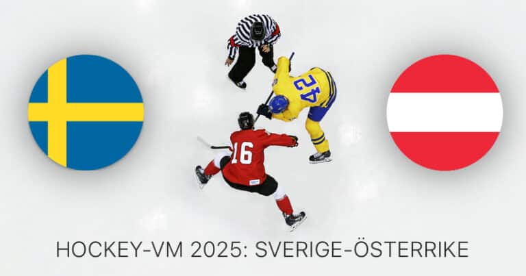 Streama Sverige - Österrike på TV6 Play - Webb-TV.nu