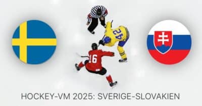 Ishockey-VM 2025 Sverige -Slovakien - TV6